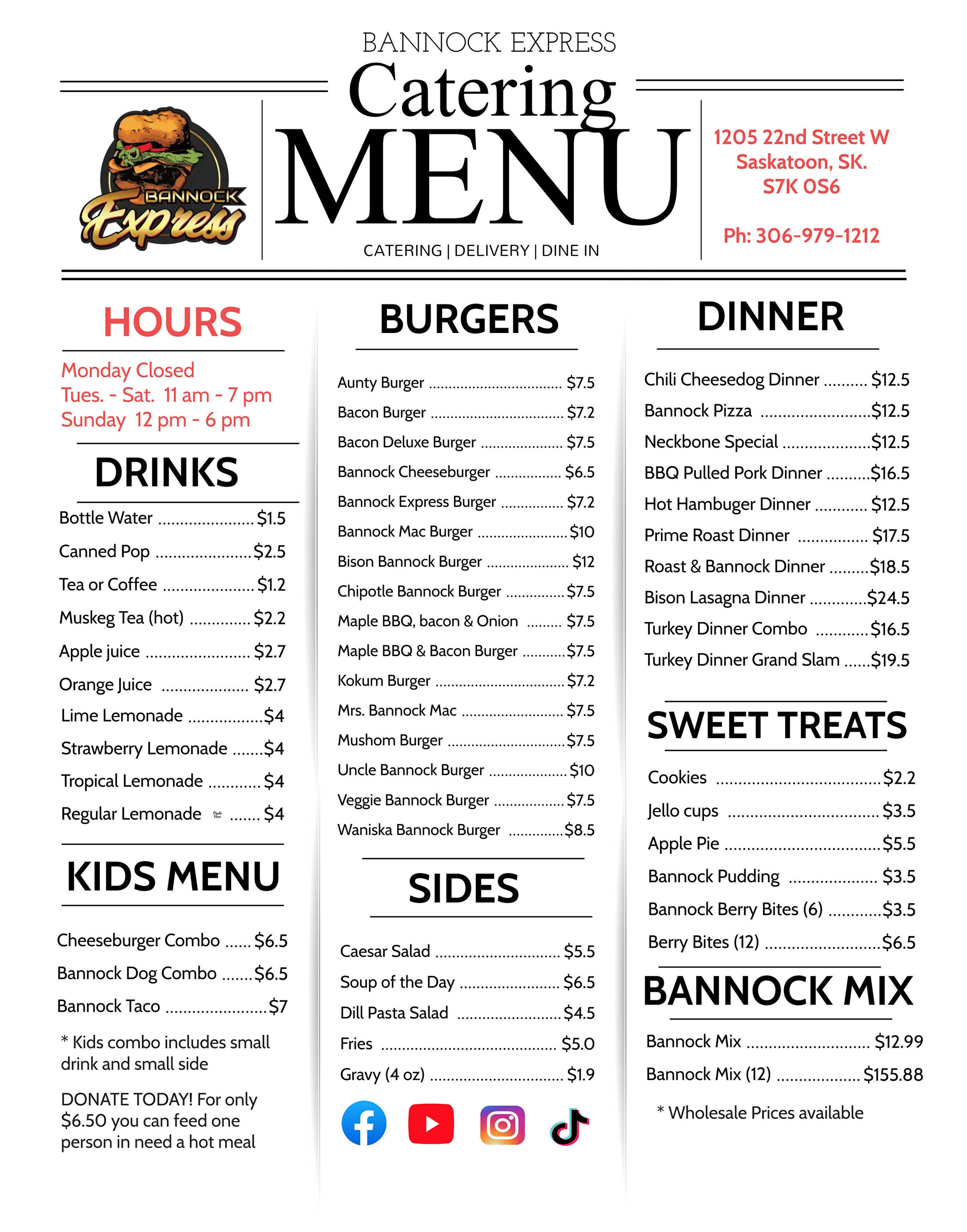 Bannock Express | Bannock Mix | My Site